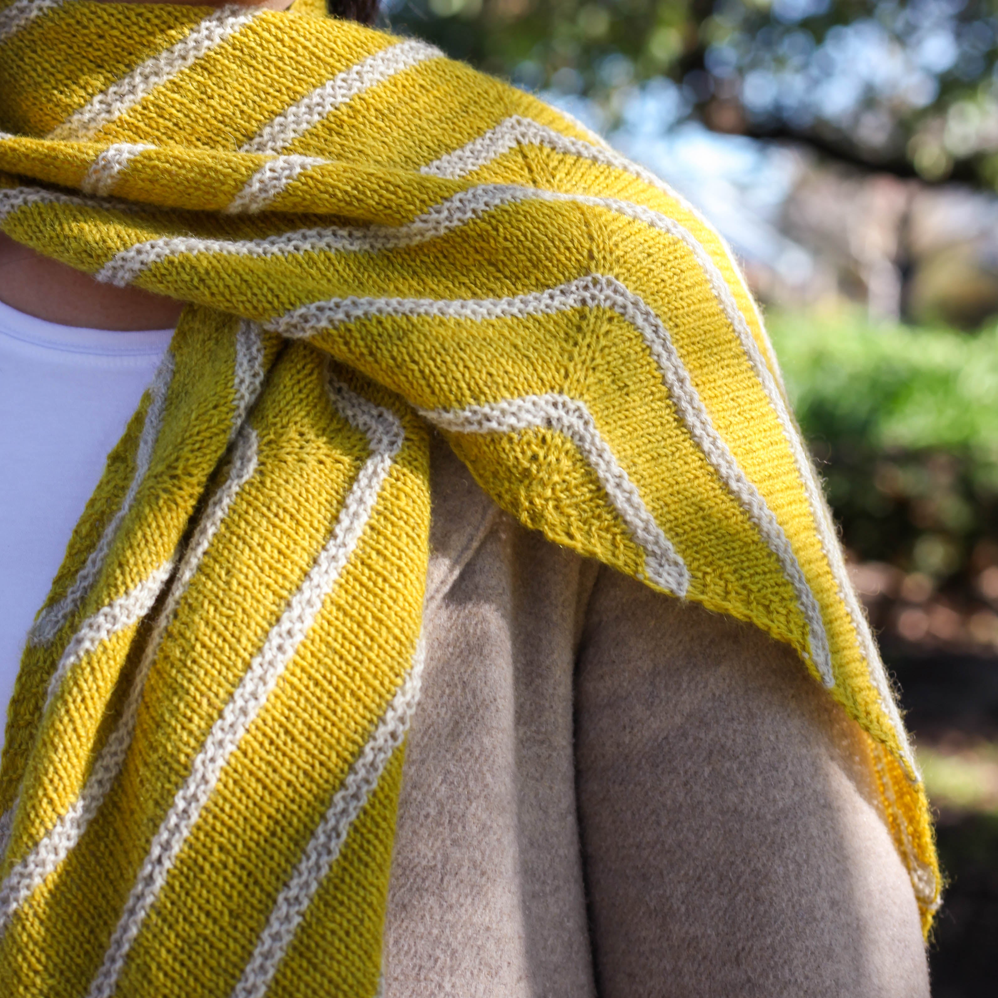 Finn Scarf Pattern | Sunspun x Sánná + Co | Patterns | Sunspun