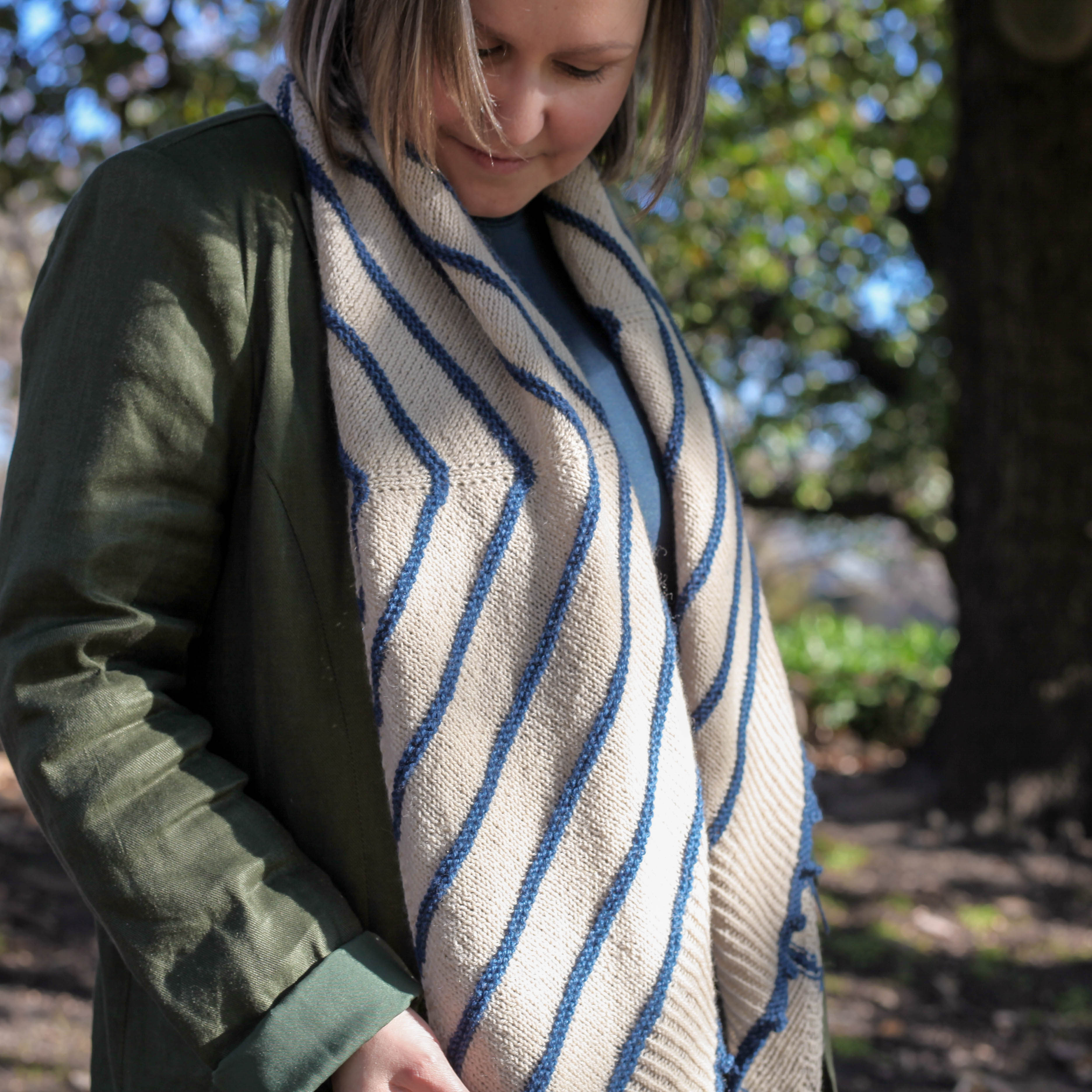 Finn Scarf Pattern | Sunspun x Sánná + Co | Patterns | Sunspun