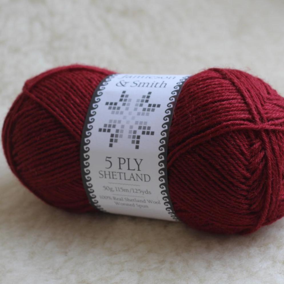5ply Shetland | Jamieson & Smith | Yarns | Sunspun