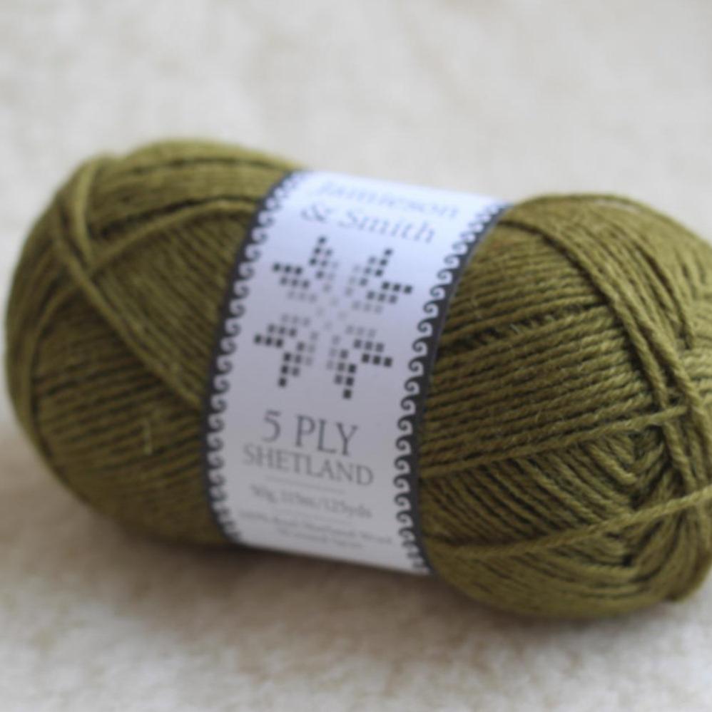 5ply Shetland | Jamieson & Smith | Yarns | Sunspun