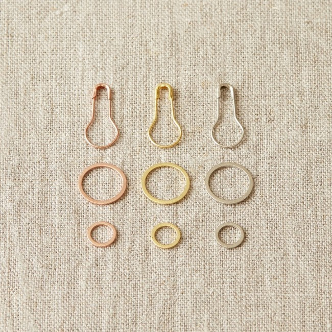 Cocoknits Precious Metal Stitch Markers | Cocoknits | Tools | Sunspun